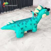 China Waterproofing Kids Dinosaur Playground Equipment Coin Mechanism for sale