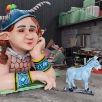 China Personalised  Theme Park Animatronics Giant Animatronics For Trampoline Park for sale