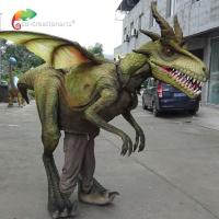 China Sunproof Animatronic Dinosaur Costume Personalized Customization for sale