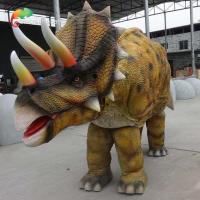 China Two Adult Triceratops Dinosaur Costume for sale