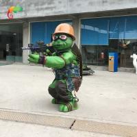 China Amusement Park Animatronic Suit Tortoise Costume Adults  Waterproofing for sale
