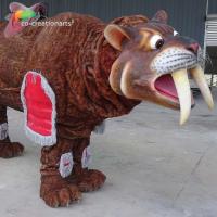 China ISO 7 Meters Animatronic Suit Wild Boar Costume For Sabre Wulf Costume for sale