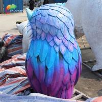 China Programmable Fiberglass Animatronic Owl For Amusement Park for sale