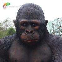 China 2 Meters Height Fiberglass Animatronic Orangutan Iso Ce Certificate for sale