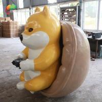 China Shiba Inu Animatronic Custom Micro Model Replicas For Amusement Park for sale