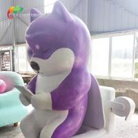 China Shiba Inu Animatronic Custom Micro Model Replicas For Amusement Park for sale