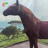 China Outdoor Theme Park Artificial Animals Animatronic Horse For Farm for sale