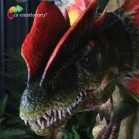 China Roar Sound Dinosaur Animatronics In Theme Park Museum Exhibition for sale