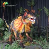 China Jurassic World Dilophosaurus Life Size Animatronic Dinosaurs Electricity Power for sale