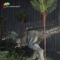 China ZTE Animatronic Dinosaur Puppet With Track Basement For Amusement Park for sale