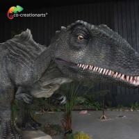 China ZTE Animatronic Dinosaur Puppet With Track Basement For Amusement Park for sale