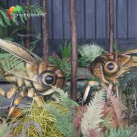 China Garden Decoration Cicada Animatronic Insect Lifelike Movement for sale