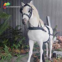China Ridable Simulated Running Horse Realistic Animatronic Animals For Amusement Exhibition for sale