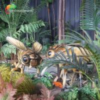 China Garden Decoration Cicada Animatronic Insect Lifelike Movement for sale