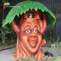 China Amusement Park Customized Animatronic Talking Tree 3m Height for sale