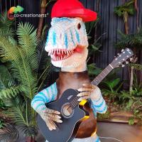 China Customized Animatronic Dinosaur Band For Amusement Park for sale