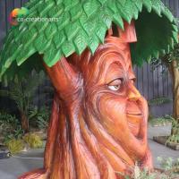 China Amusement Park Customized Animatronic Talking Tree 3m Height for sale