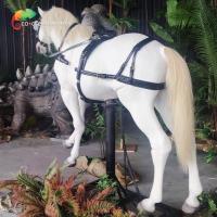 China Ridable Simulated Running Horse Realistic Animatronic Animals For Amusement Exhibition for sale
