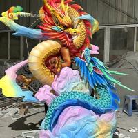 China Traditional Dragon Chinese Animal Lantern For Festival Exhibition for sale