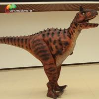 China ZTE Customized Carnotaurus Dinosaur Costume For Dinosaur Park Attraction for sale