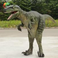 China 1.7m Animatronic Dinosaur Velociraptor Costume Realistic Create Spectacular Jurassic Scenes for sale