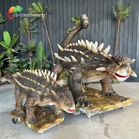 China Life Size Animatronic Ankylosaurus Simulation Dinosaurs For Jurassic Attraction for sale