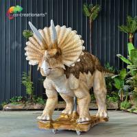 China Realistic Induction Control Animatronic Dinosaurs Animatronic Triceratops For Attaction for sale