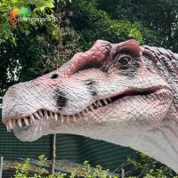 China Animatronic Spinosaurus Simulated Dinosaurs With 15m Track For Theme Park Attraction for sale