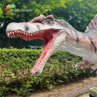 China Animatronic Spinosaurus Simulated Dinosaurs With 15m Track For Theme Park Attraction for sale