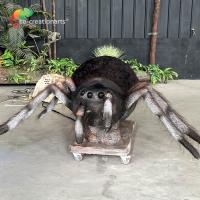 China Giante Animatronic Spiders Simulated Animals For Zoo Decoration Attracions for sale