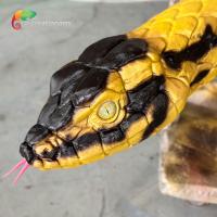 China Animatronic Snake Simulated Animals For Theme Park Attractions for sale