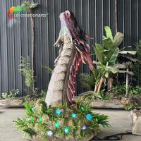 China Animatronic Dragon Theme Park Decoration Life Size Realistic Dragon Model for sale