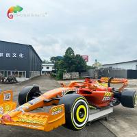 China Customizable Realistic Color Fiberglass F1 Car Waterproof Sunproof Car Model for sale