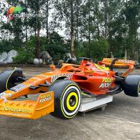 China Customizable Realistic Color Fiberglass F1 Car Waterproof Sunproof Car Model for sale