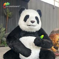 China Realistic Robotic Animals Animatronic Panda For Amusement Park for sale