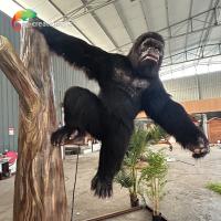 China Customized Realistic Animatronic Animals Animatronic Gorilla For Decoration for sale