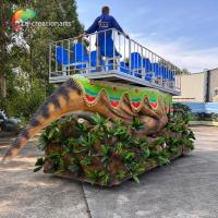 China Animatronic T-Rex Float Animatronic Dinosaur Car For Theme Park Decoration Festival Equipment for sale