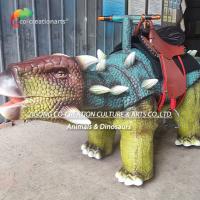 China Animatronic Walking Ankylosaurus Walking Dinosaurs Playground Equipment For Children for sale