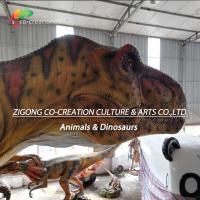 China Giant 18m T-Rex Animatronic Dinosaurs For Theme Park Decoration for sale