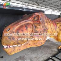 China Giant 18m T-Rex Animatronic Dinosaurs For Theme Park Decoration for sale