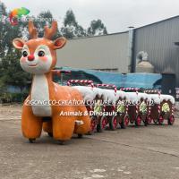 China Customized Christmas Deer Scooters Attraction For Shopping Center Playground Attractions for sale