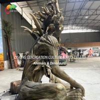 China Giant Animatronic Talking Tree Man Humanic Talking Tree For Theme Park Decoration for sale