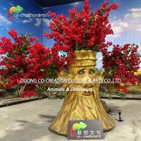 China Customized Animatronic Talking Tree With Customized Color And Shape For Theme Park Decoration for sale