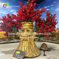 China Customized Animatronic Talking Tree With Customized Color And Shape For Theme Park Decoration for sale