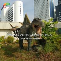 China Realistic Animatronic Dinosaur Jurassic Park Spinosaurus Animatronic Simulation Color for sale