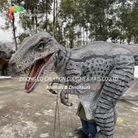 China Wearable Velociraptor Animatronic Dinosaur Costume for sale