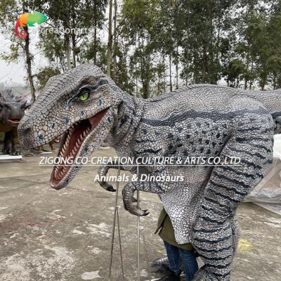 China Wearable Velociraptor Animatronic Dinosaur Costume for sale