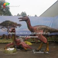 China Realistic Animatronic Caudipteryx Dinosaur: Feathered Detail With Dynamic Movement & Jurassic Egg Display For Museums​ for sale