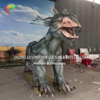 China Ridable Animatronic Monster Ride: Dynamic Motion & Silver-Beast Design For Adventure Parks for sale