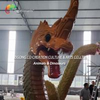 China Realistic Animatronic Oriental Dragon: Glowing Scales & Dynamic Movements For Immersive Theme Park Exhibits for sale
